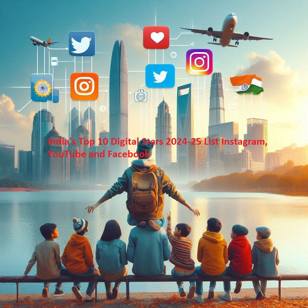 India's Top 10 Digital Stars 2024-25 List Instagram, YouTube and ...